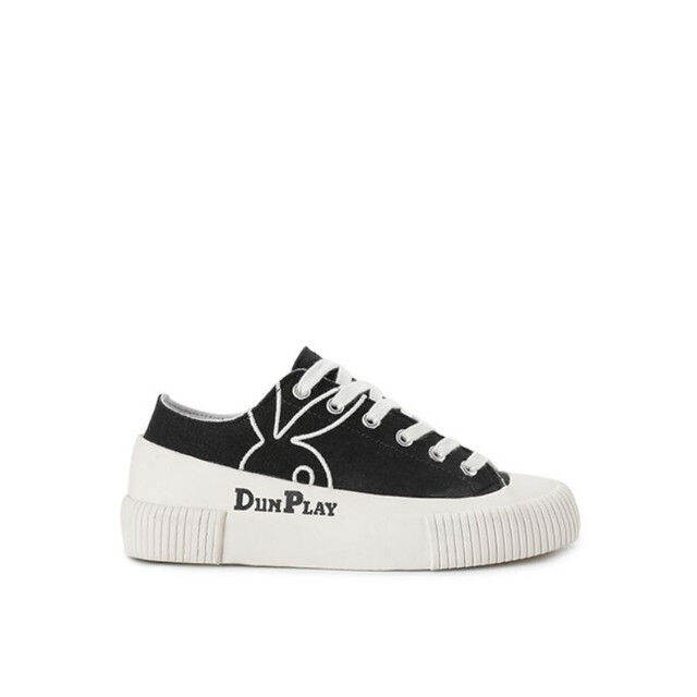Playboy Sepatu Sneaker Wanita Timothy In Black/White PB0046BK/WH ...