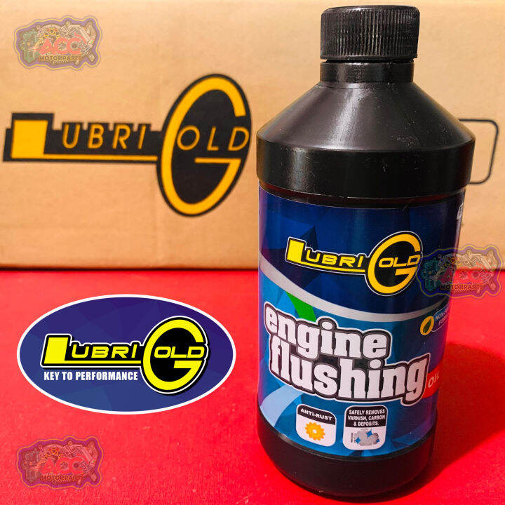 Lubrigold Engine Flushing Oil 500ml - Non-Solvent Formula | Lazada PH