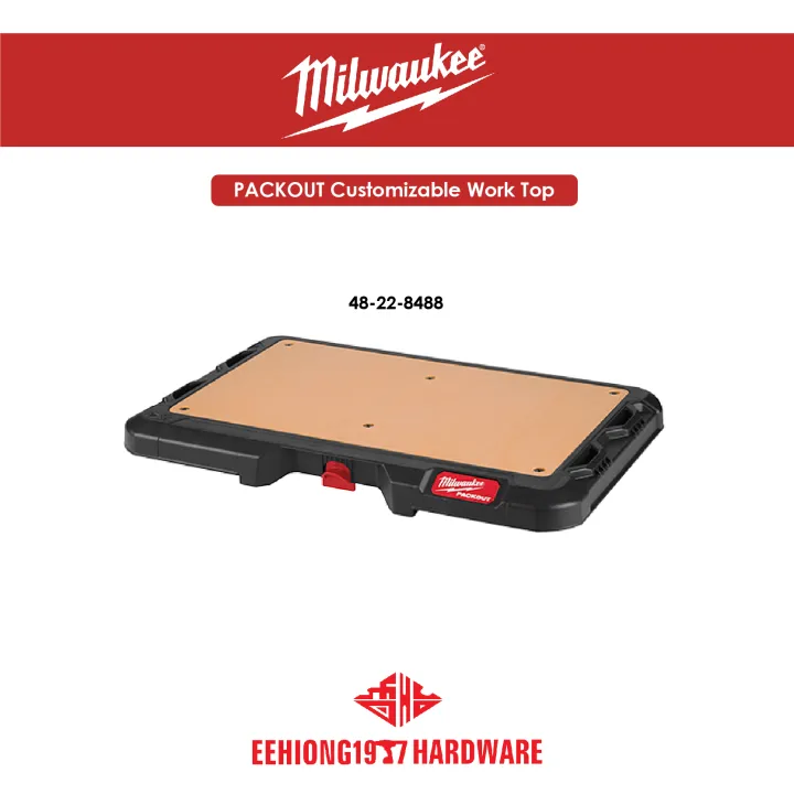 EEHIONG1977 MILWAUKEE 48-22-8488 PACKOUT™ Customizable Work Top ...