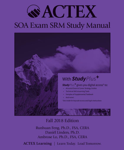 SOA Actex Exam SRM Study Manual (Digital Version) | Lazada