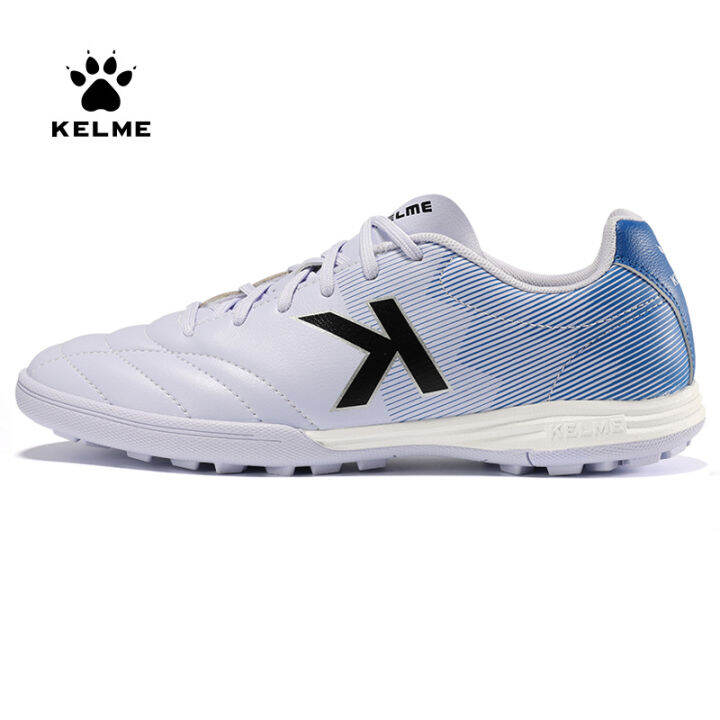 KELME รองเท้าเล่นกีฬากลางแจ้งสำหรับเด็กรองเท้าผ้าใบฟุตบอลรองเท้าฟุตบอลสำหรับผู้ชายกันลื่น ...