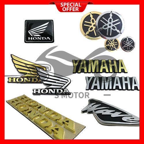 LOGO STICKER LOGO YAMAHA HONDA EMBLEM Y15ZR Y15 LC135 135LC FZ150 ...