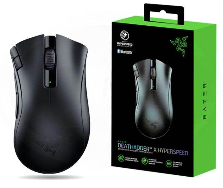 WIRELESS MOUSE RAZER DEATHADDER V2 X HYPER SPEED สินค้ารับประกัน 2 ปี ...