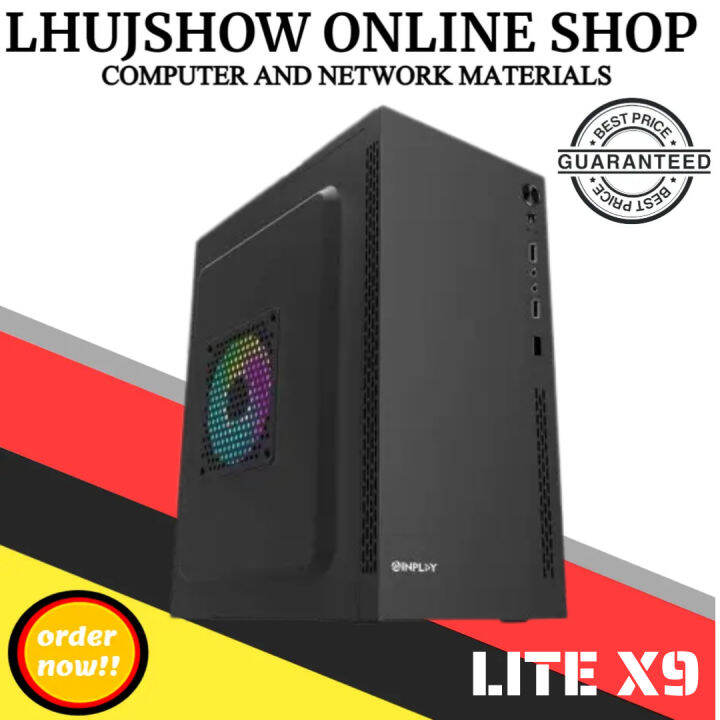 INPLAY LITE X9 Desktop Case M-ATX with 700w psu | Lazada PH
