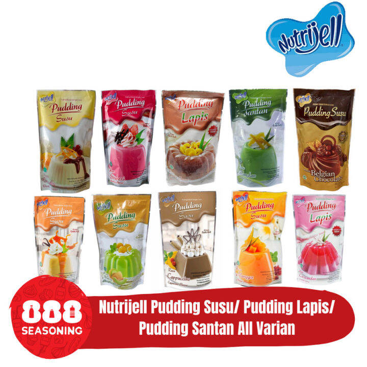 NUTRIJELL PUDDING SUSU/ PUDDING LAPIS/ PUDDING SANTAN ALL VARIAN ...