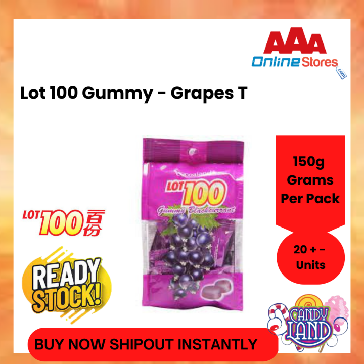 [AA Grocer] Cocoaland LOT 100 GUMMY 150g 20+- UNITS [Mango / Apple / Grape / Strawberry ...