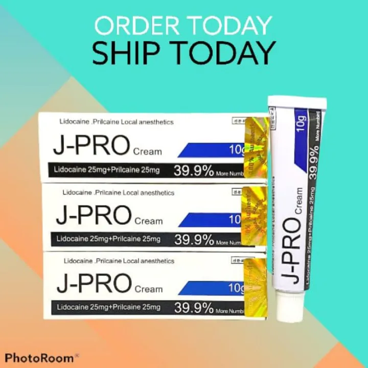 【new】 jpro original numbing cream tattoo anesthesia 10g | Lazada PH