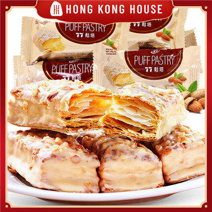 [Taiwan Imported] Milano White Chocolate Almond Puff Pastry 8 Pc ...