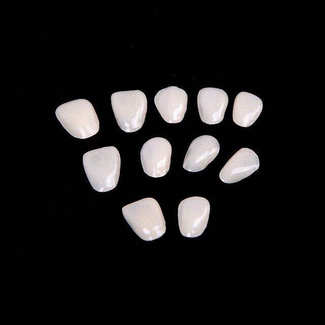 50Pcs Ultra Thin Whitening Porcelain Teeth Veneers Resin Dental Teeth ...
