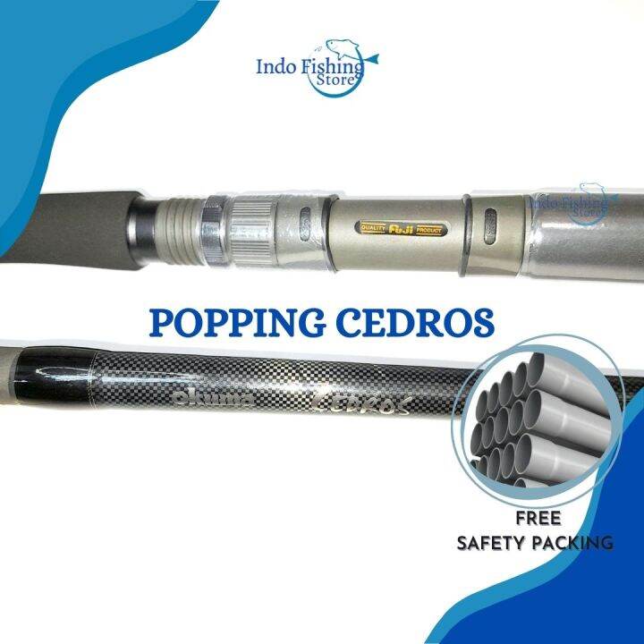 Indofishing Rod Joran Spinning Popping Okuma Cedros Spin CJ S Include ...