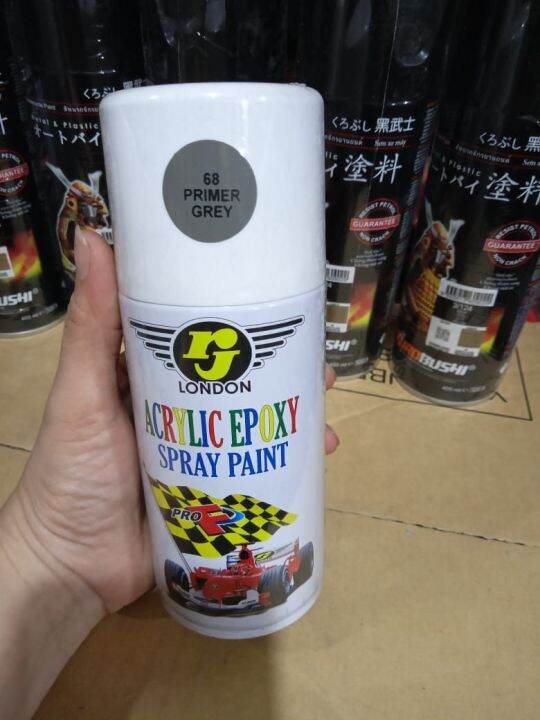 Pilok Cat Semprot RJ EPOXY / Primer Grey {68} 300cc...Acrylic Epoxy ...