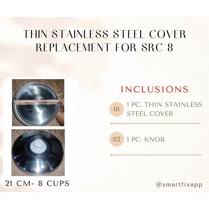 Standard Rice Cooker SRC 8 and SRC 30 Cover Lid Replacement | Lazada PH