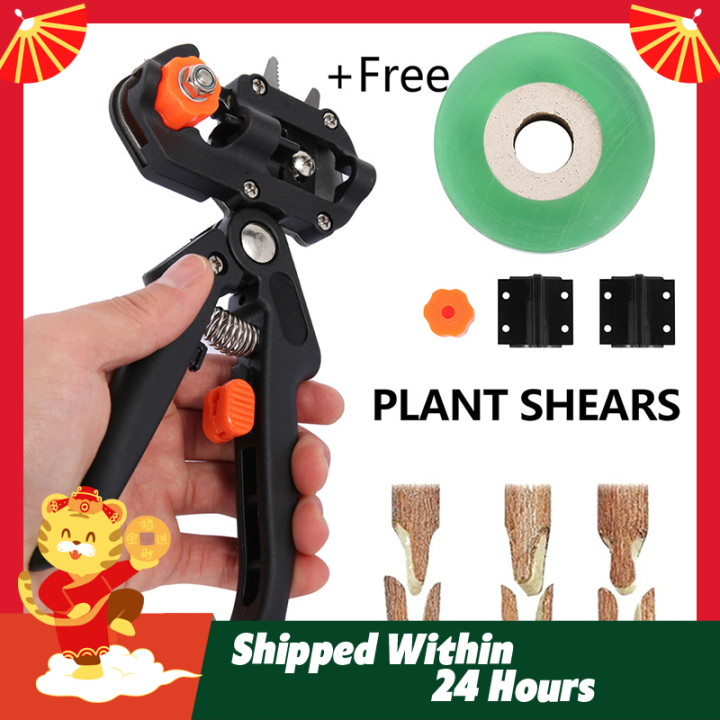 【Free Grafting Film】Garden Farming Pruning Shears Scissor Fruit Tree ...