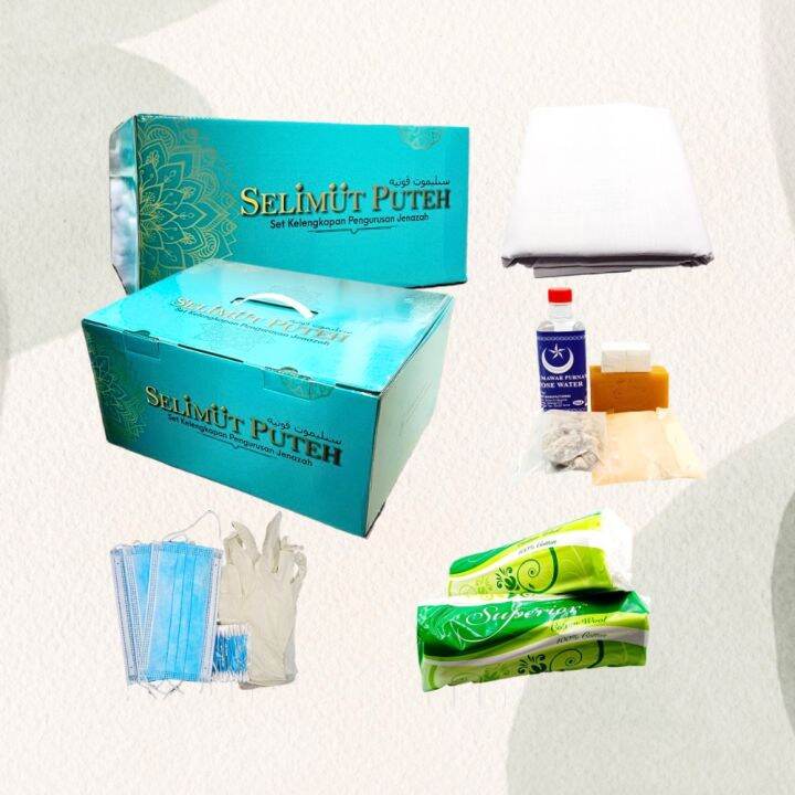 Set Kelengkapan Jenazah Lelaki dan Wanita Kit Lengkap Pengurusan Mayat ...