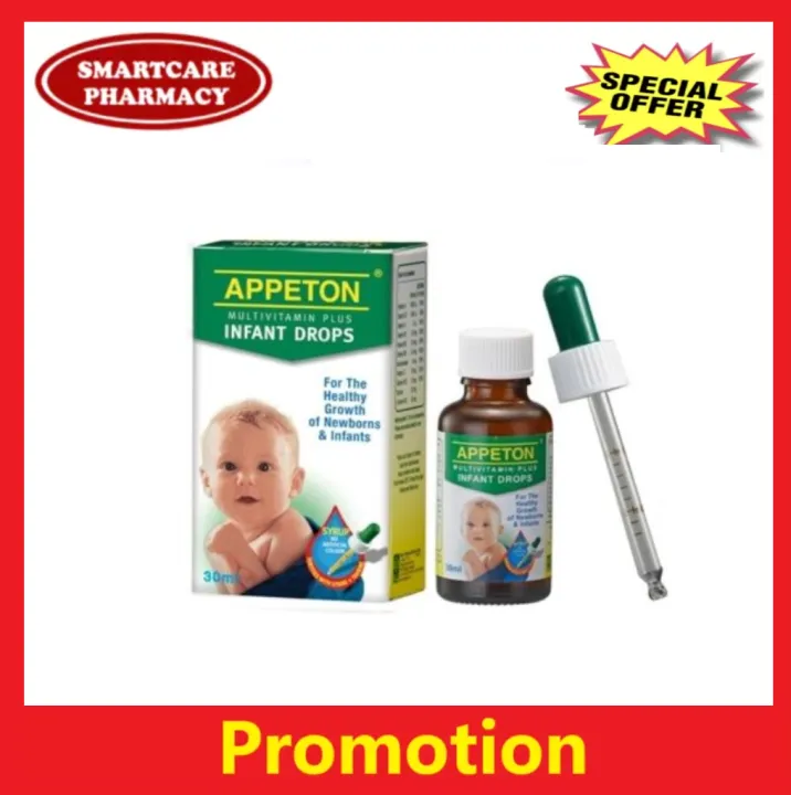 Appeton Multivitamin Plus Infant Drops 30ml- | Lazada