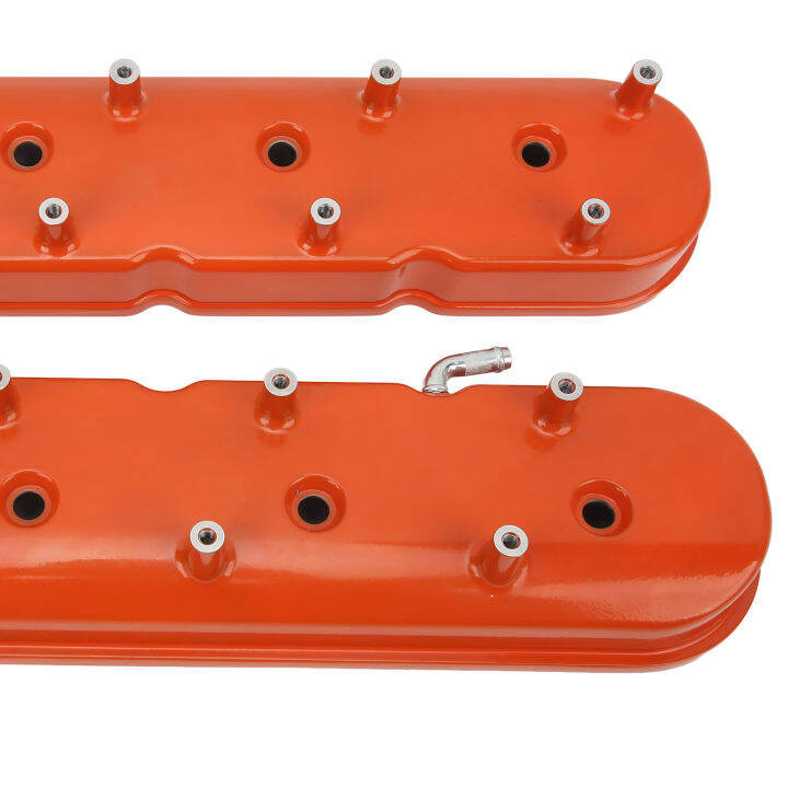 Engine Valve Cover, High Hardness Orange Cast Aluminum Valve Cover with ...