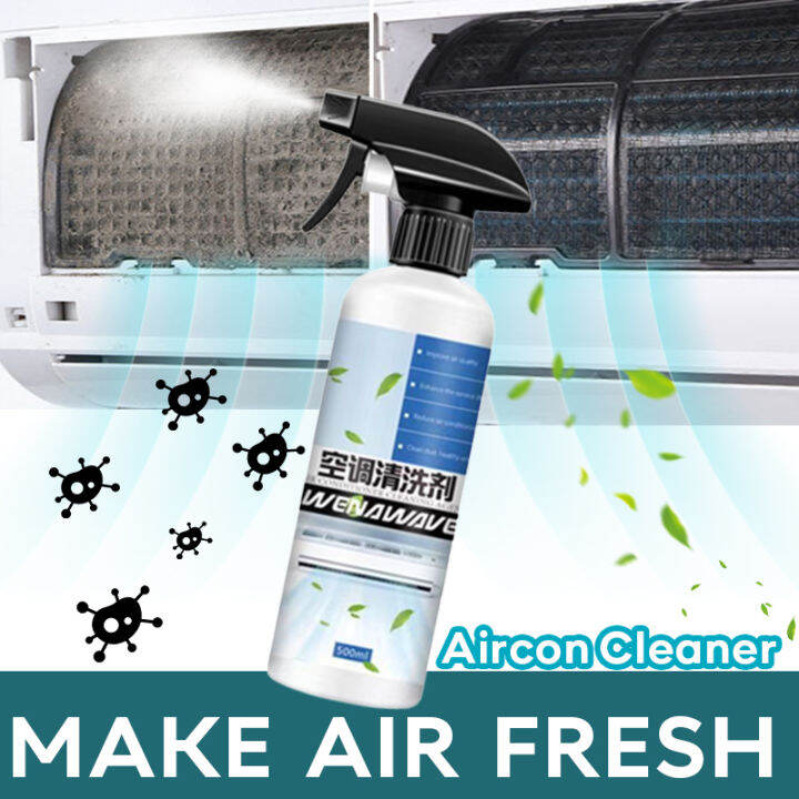 SS👍Cleaning Superman aircon cleaner spray anti bacteria dust removal EZ ...