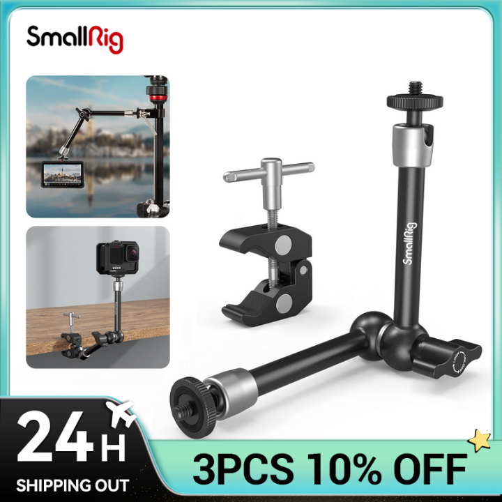 SmallRig Clamp w 14"; and 38"; Thread and 9.5 Inches Adjustable ...