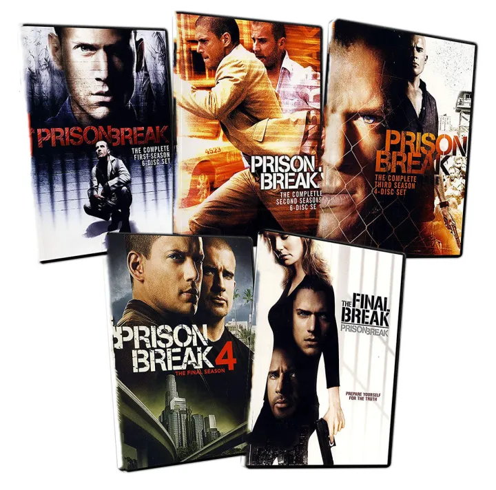 American TV series DVD: jailbreak Season 1, 2, 3, 4, 5 Season 1-5 ...