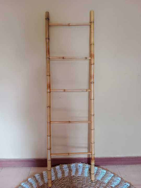 Tangga/Tangga Bambu 180cm/Tangga Bambu Cendani/Tangga DekorasiTangga ...