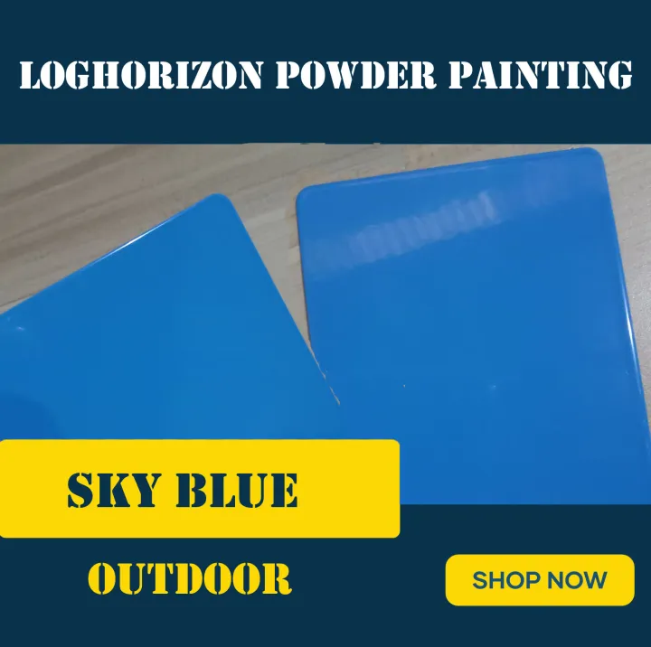 Powder Coating Powder - 1kg Sky Blue - OUTDOOR | Lazada PH