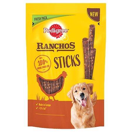 Pedigree Ranchos Sticks Chicken Liver Dog Treats 60g | Lazada PH