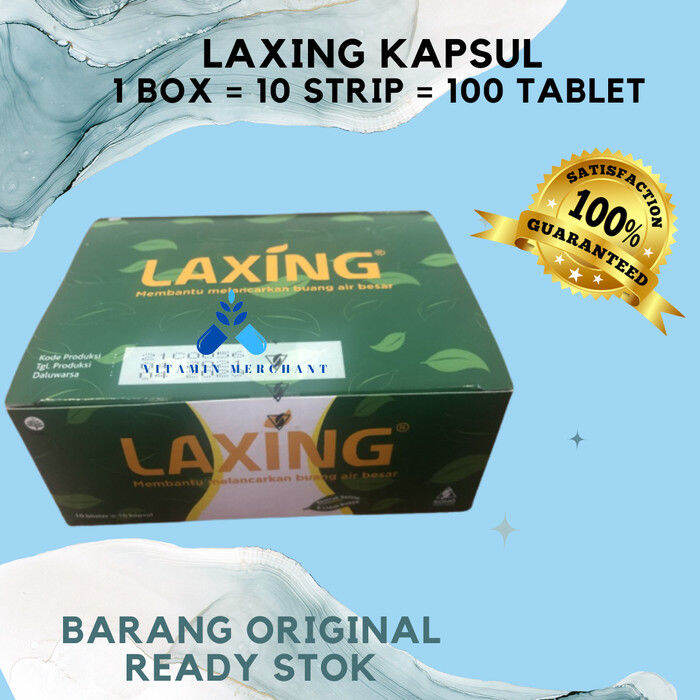 laxing kapsul baru (1 Box = 10 Strip = 100 kapsul) | Lazada Indonesia