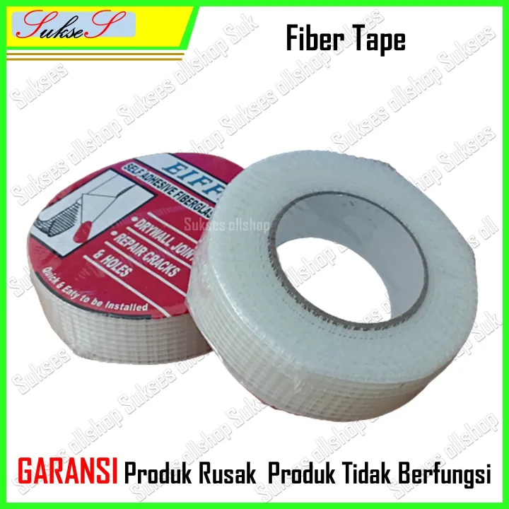 Lakban Kasa Lem Perban Gypsum Fiber / Perban Plafon Gipsum / Perban ...