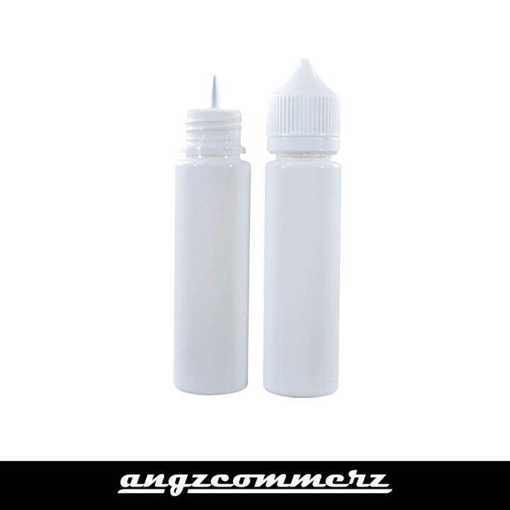 Botol Liquid Botol Tetes Vape Chubby Kosongan Warna Putih 60 ml ...