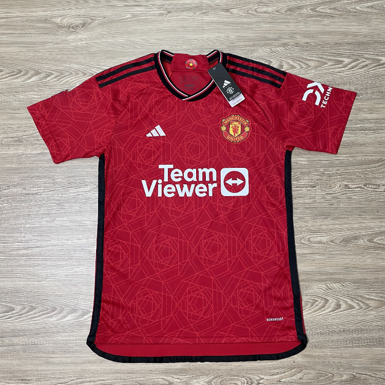 เสื้อบอล แมนยู ManUโฮมกับเหยือน ตัวลงสนามจริง 2023/24 เนื้อผ้า ...