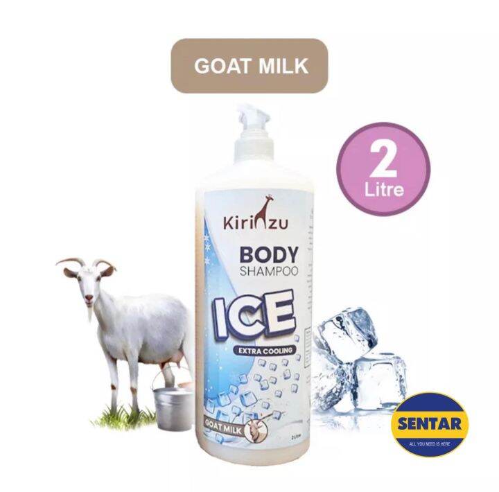 100% ORIGINAL KLEENSO Kirinzu Ice Extra Cooling Body Wash Shampoo 2 ...