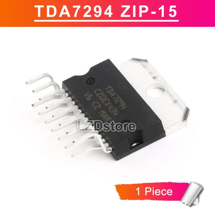 1pc TDA7294 ZIP-15 TDA7294V ZIP15 100V/100W DMOS Audio Amplifier with Mute/Standby new original ...
