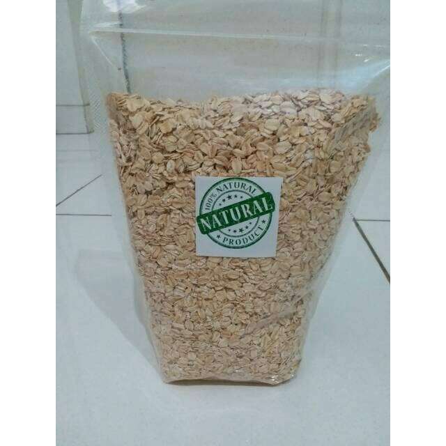 Natural Rolled Oat 1 kg | Lazada Indonesia