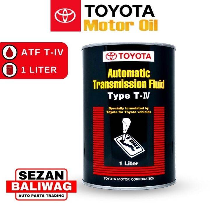 AUTOMATIC TRANSMISSION FLUID ATF TYPE T-IV ORIGINAL TOYOTA 08886-81016 ...