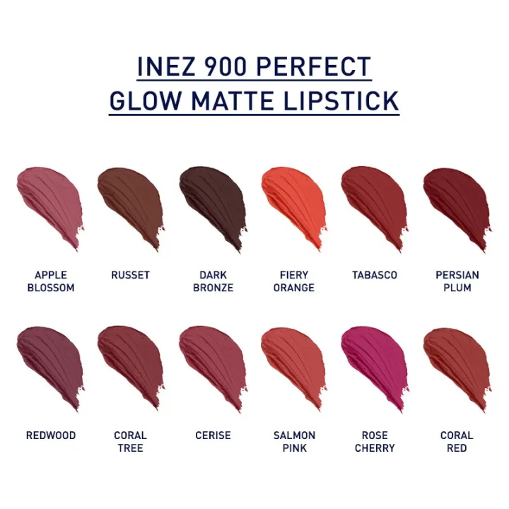 INEZ Perfect Glow Matte Lipstick 1,7 gr | Lazada Indonesia