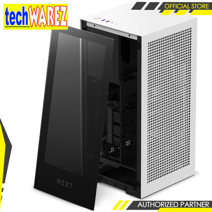 NZXT H1 V2 2022 (Version 2) - WHITE EDITION - Small Form-Factor ITX ...