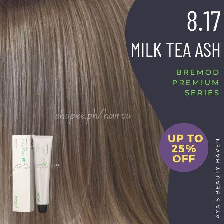Milk Tea Ash 8.17 Hair Color 100ml | Lazada PH