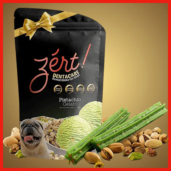 Zert Dentacare Dog Dental Sticks Pistachio Gelato 148 grams | Lazada PH