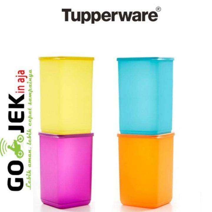 Tupperware Ecer Tall Summer Fresh crispy 1pcs Toples Kue TInggi ...