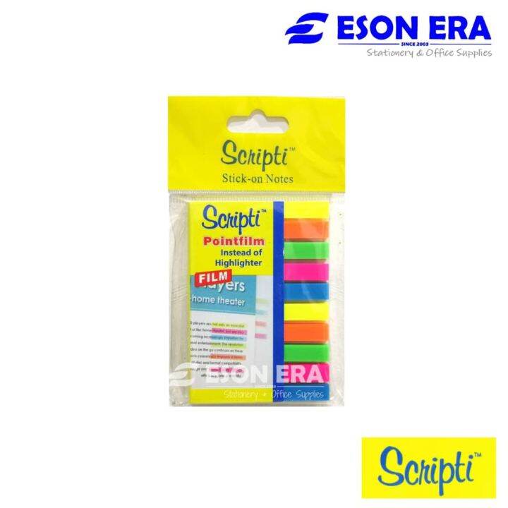 Scripti Stick-on Notes 46095 Stiker Tanda | Lazada