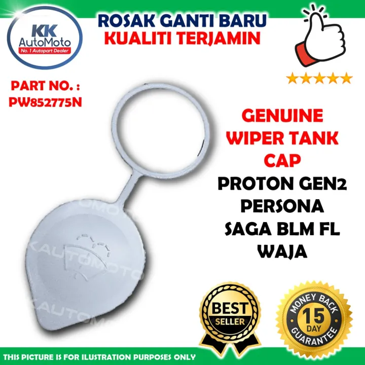 Genuine Penutup Wiper Tank Cap Proton Gen2 Persona Saga BLM FL Waja ...