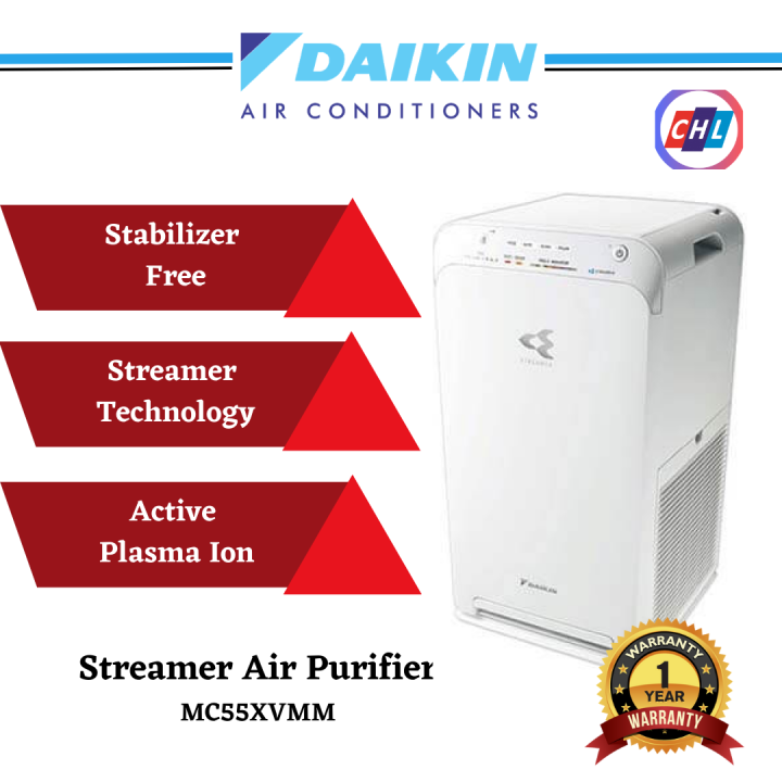 Daikin Air Purifier With Streamer Active Plasma Ionizer & Electrostatic ...