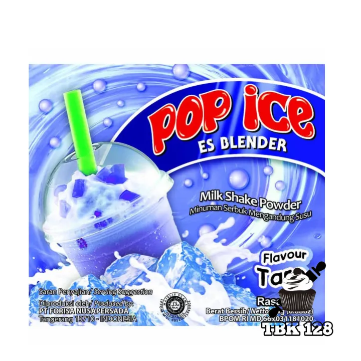 MINUMAN BUBUK POP ICE TARO 10 SACHET / RENTENG | Lazada Indonesia