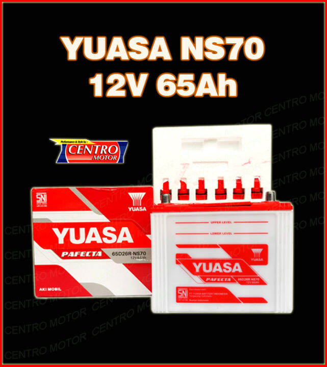 AKI BASAH YUASA NS70 UNTUK Mitsubishi Kuda Diesel,Mitsubishi L200 ...