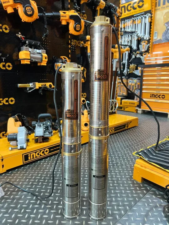 Ingco 4" DEEP WELL PUMP 750W (1.0HP) (DWP7501-5) - FREE GLOVES | Lazada PH