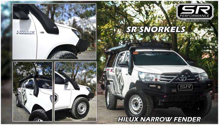 Toyota Hilux J E G V Conquest GRS 2016-2020 Left SR Performance Snorkel ...