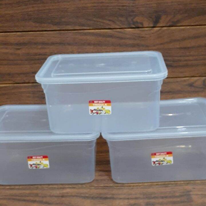 12 PCS/6PCS/3PCS TOPLES KOTAK BENING 2500 ML / KOTAK MAKANAN BENING ...