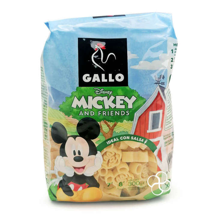 Gallo Disney Mickey Shape Pasta 300g | Lazada PH