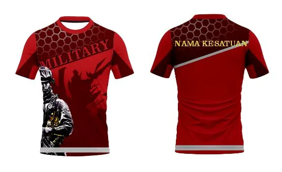Jersey army militer fullprinting | free desain & custom nama | Lazada ...