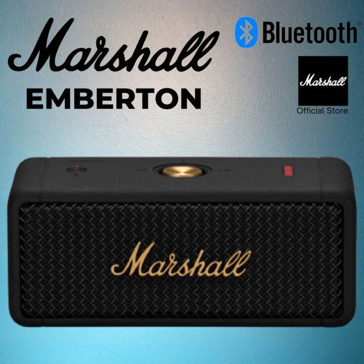 Marshall Emberton Portable, Compact, IPX7 Waterproof Speaker | Lazada PH